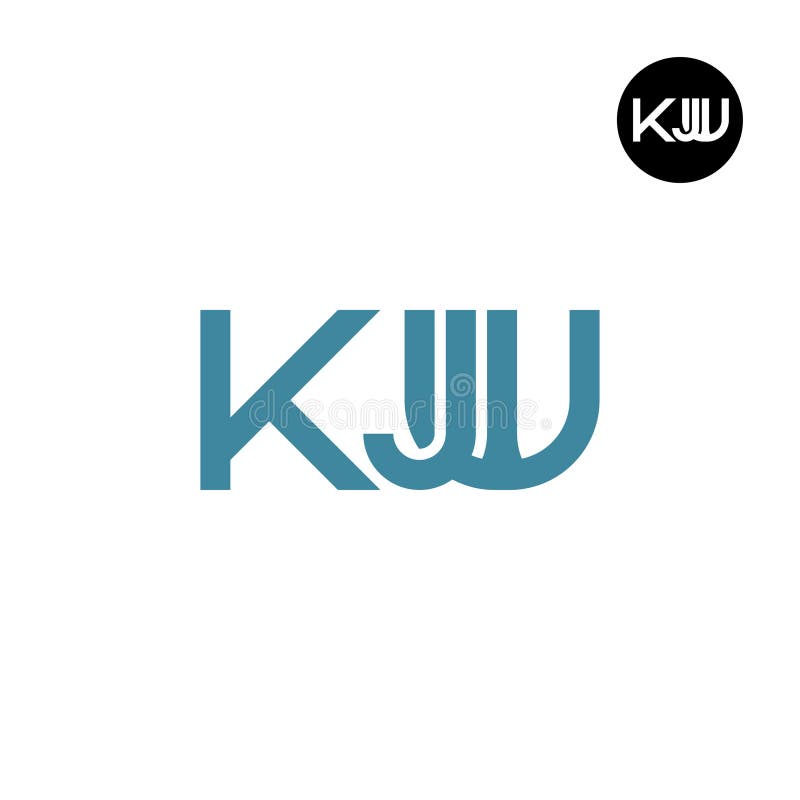 Kjw Monogram Stock Illustrations – 11 Kjw Monogram Stock Illustrations ...