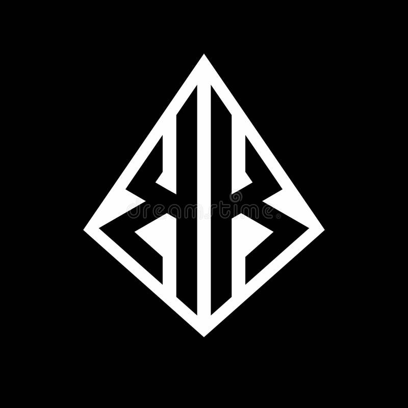 KK Logo Letters Monogram with Prisma Shape Design Template Stock Vector ...