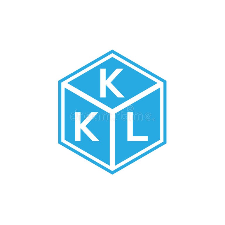KKL Letter Logo Design on Black Background. KKL Creative Initials ...