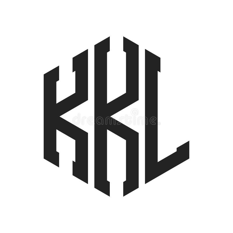 KKL Logo Design. Initial Letter KKL Monogram Logo Using Hexagon Shape ...
