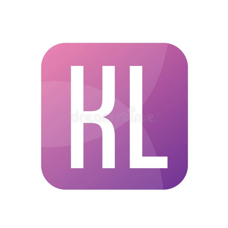 Kl Letter Logo Stock Illustrations – 1,290 Kl Letter Logo Stock ...