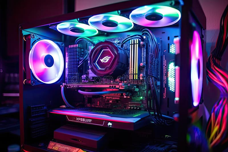 KL, MALAYSIA August 28th, 2020 : HTPCHackintosh PC Gaming PC Rig Liquid ...