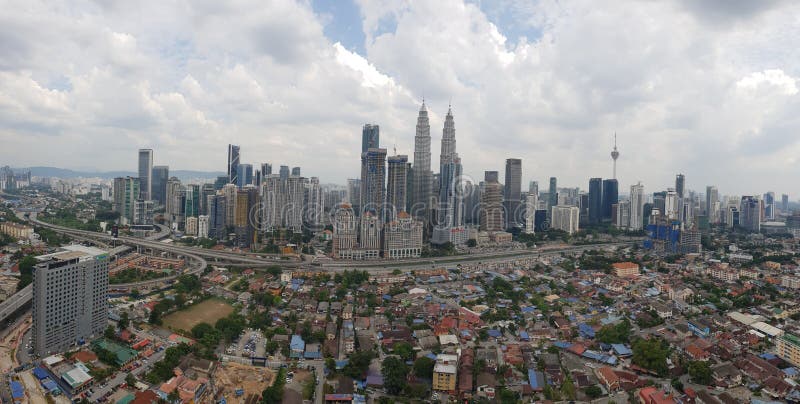 KL Skyline editorial stock photo. Image of citylife - 128735208