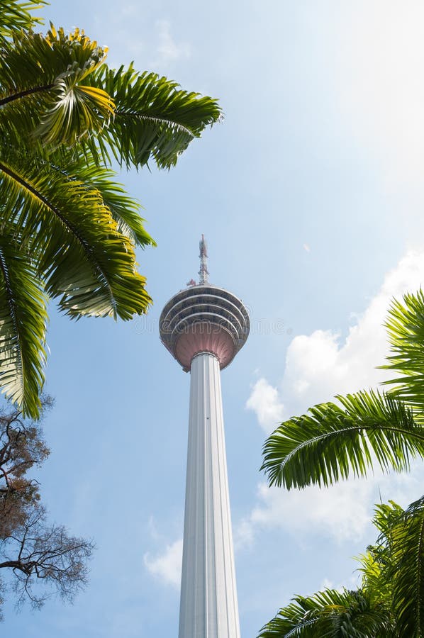 KL Tower stock photo. Image of deck, lumpur, tower, skyline - 37112578
