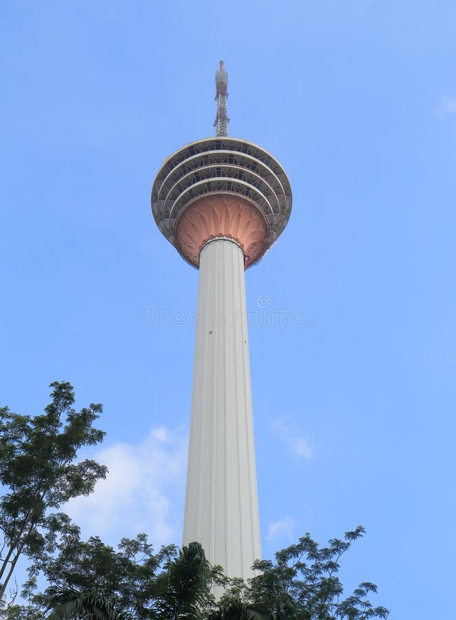 KL Tower Kuala Lumpur stock image. Image of iconic, tourist - 60361999