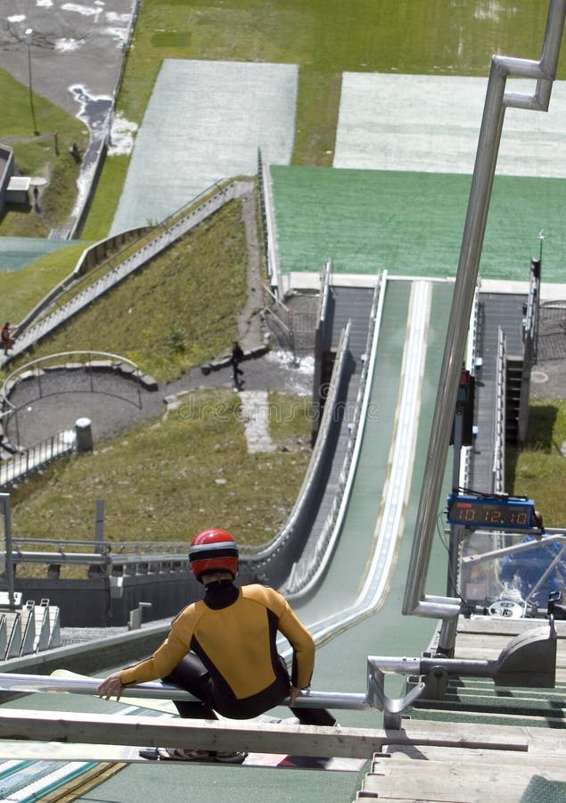 Klaar De Verbindingsdraad Van De Ski. Stock Afbeelding - Image of zomer ...