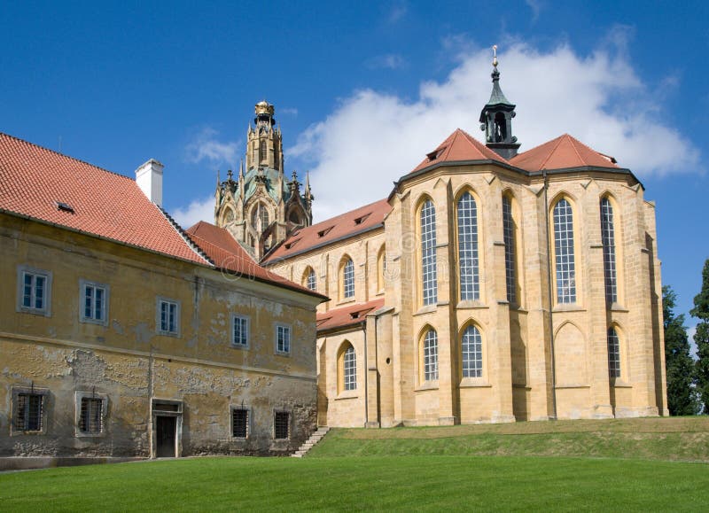 Monastery in Kladruby stock photo. Image of religion - 25126638