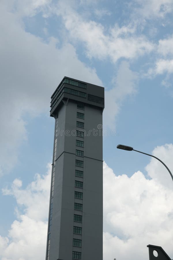 Elevator Stress Testing Tower Editorial Photo - Image of outdoors ...