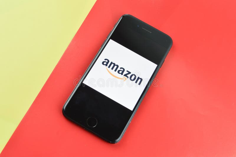 Klang,Malaysia: March 23rd, 2021- Smartphone with Amazon App on Screen ...