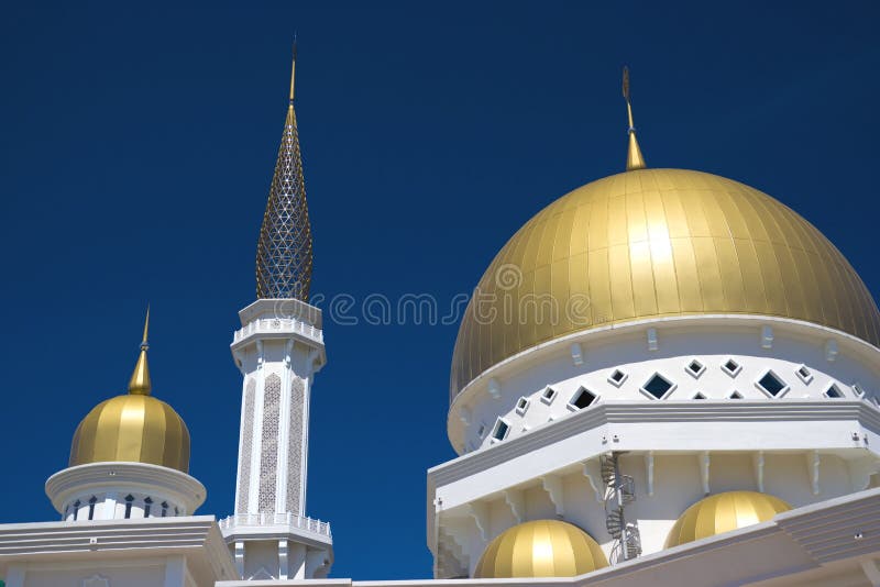Klang Mosque, Malaysia stock photo. Image of minaret, dome - 9345178