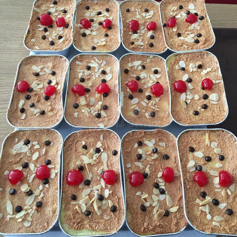 Klapertart Hot stock image. Image of breakfast, icing - 258676599