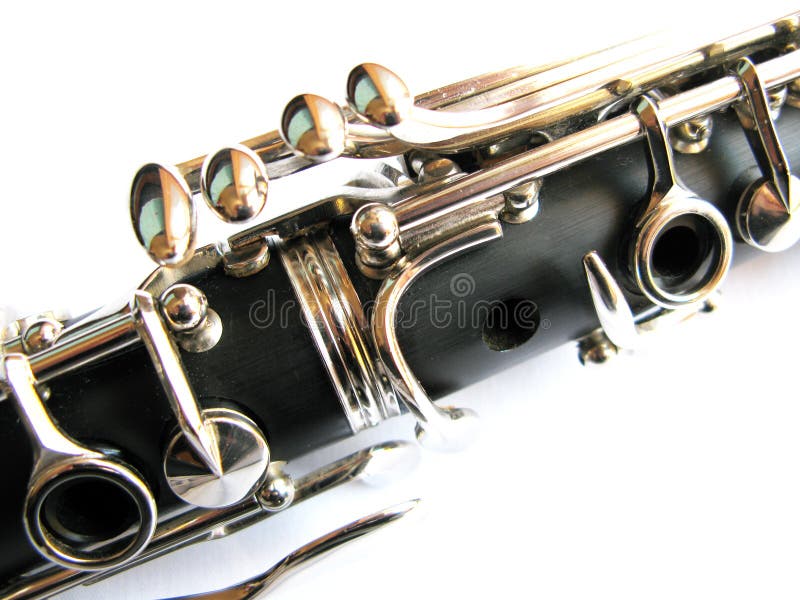 Klarinett arkivfoto. Bild av detalj, klarinett, ljud, konsert - 5879884