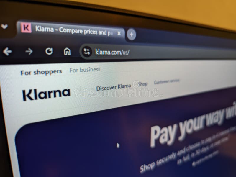 Klarna Website Interface Stock Photos - Free & Royalty-Free Stock ...