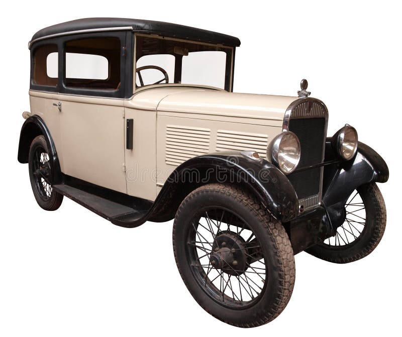 Oude Vintage Retro Vector Auto in Oude Stijl Voertuig Automobiel ...