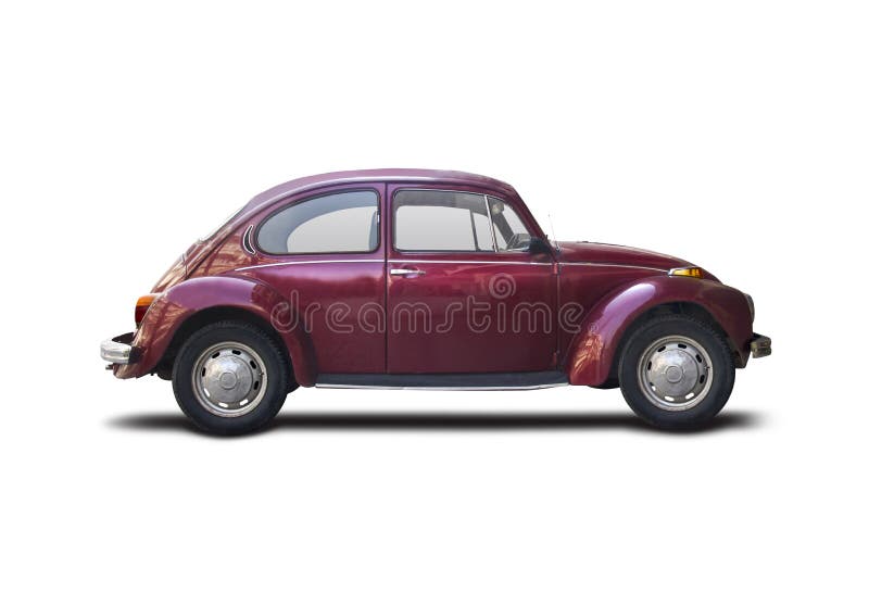 VW-oude Kever stock afbeelding. Image of auto, blauw - 44658307