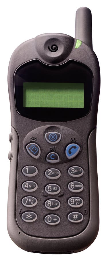 Klassieke mobiele telefoon stock foto. Image of gevormd - 21786020