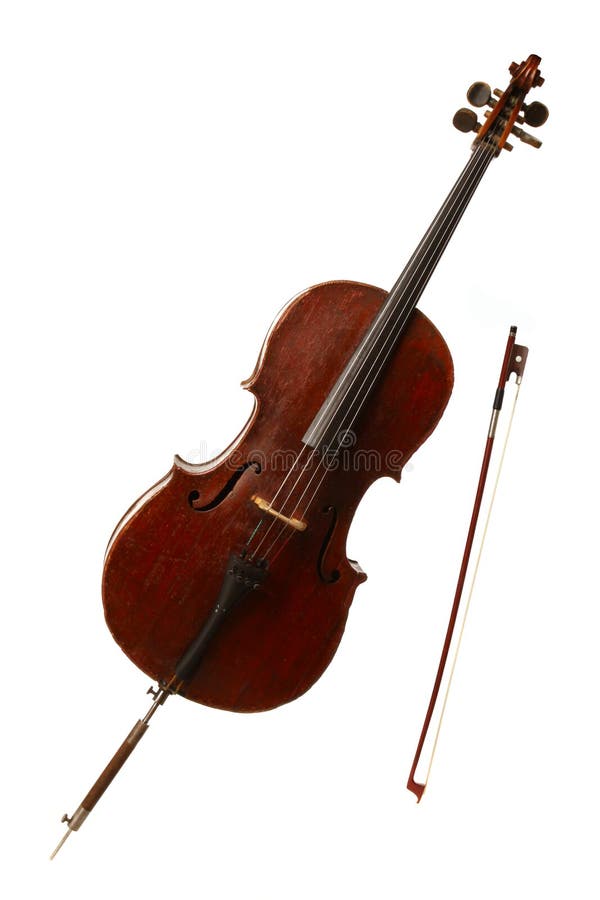 Klassisches Musikinstrument - Cello Stockfoto - Bild von farbe, studio ...