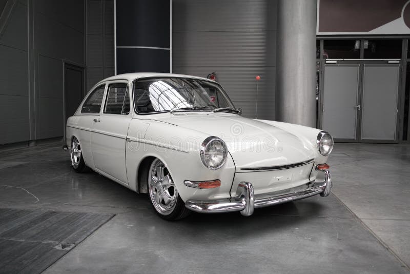 Klassisk Tysk Bil, Volkswagen TL 1600 Fotografering för Bildbyråer ...