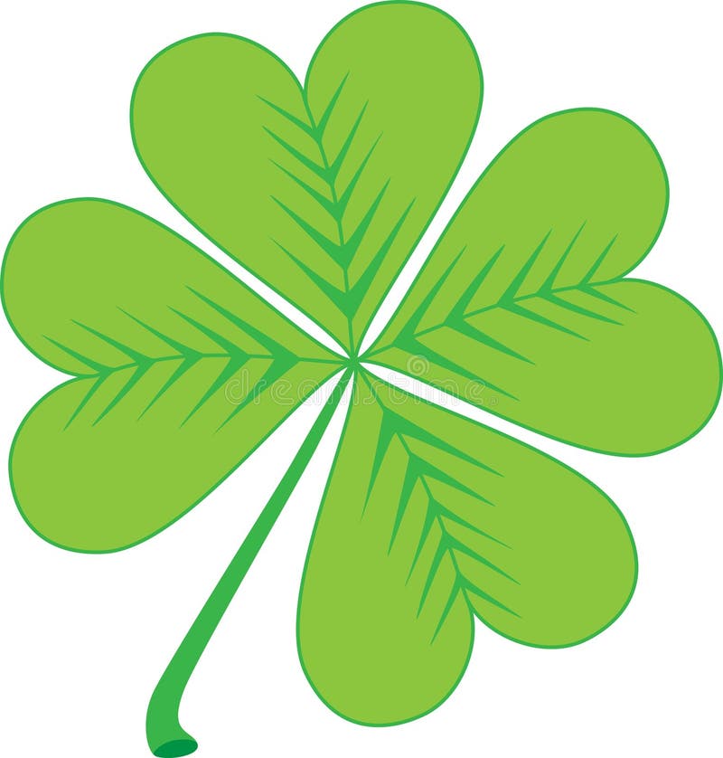 Klaver vector illustratie. Illustration of pictogram - 89760514