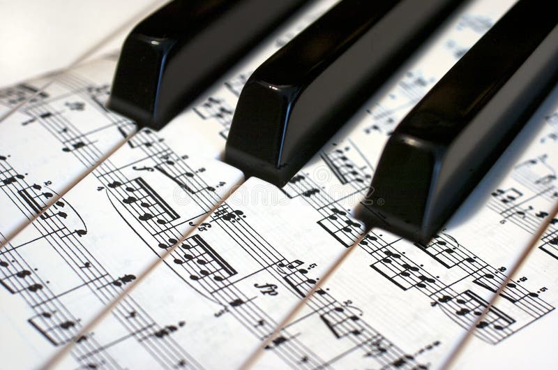 Klavier. Musik stockbild. Bild von auslegung, klavier - 34022859