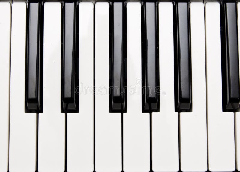 Klavier-Tasten stockbild. Bild von instrument, klaviere - 8412609