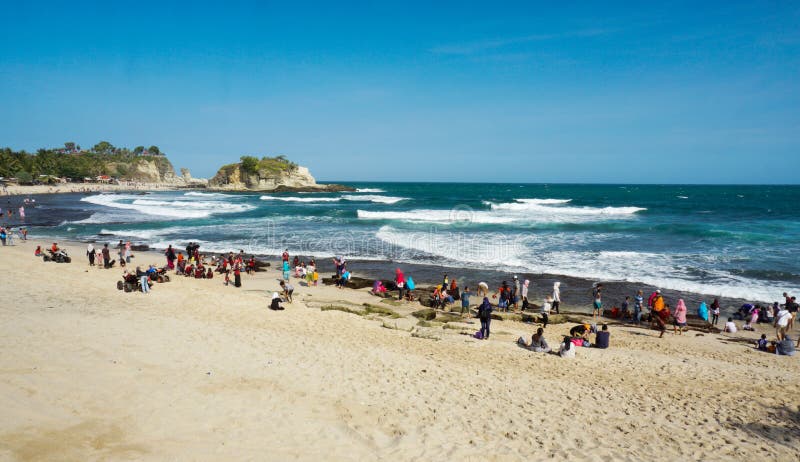 Klayar Beach Pacitan East Java Indonesia Editorial Photography - Image ...