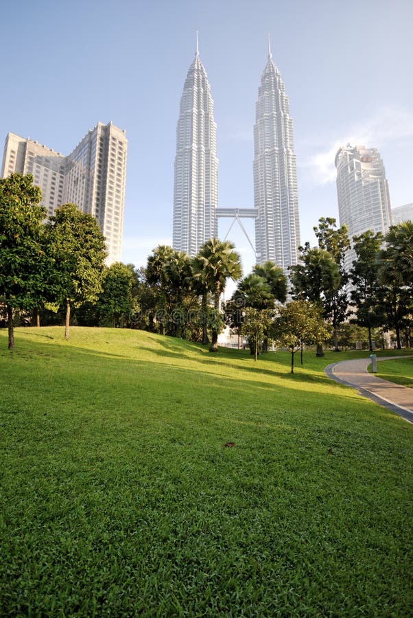 Klcc - 20 stock photo. Image of landscape, petronas, park - 5651838