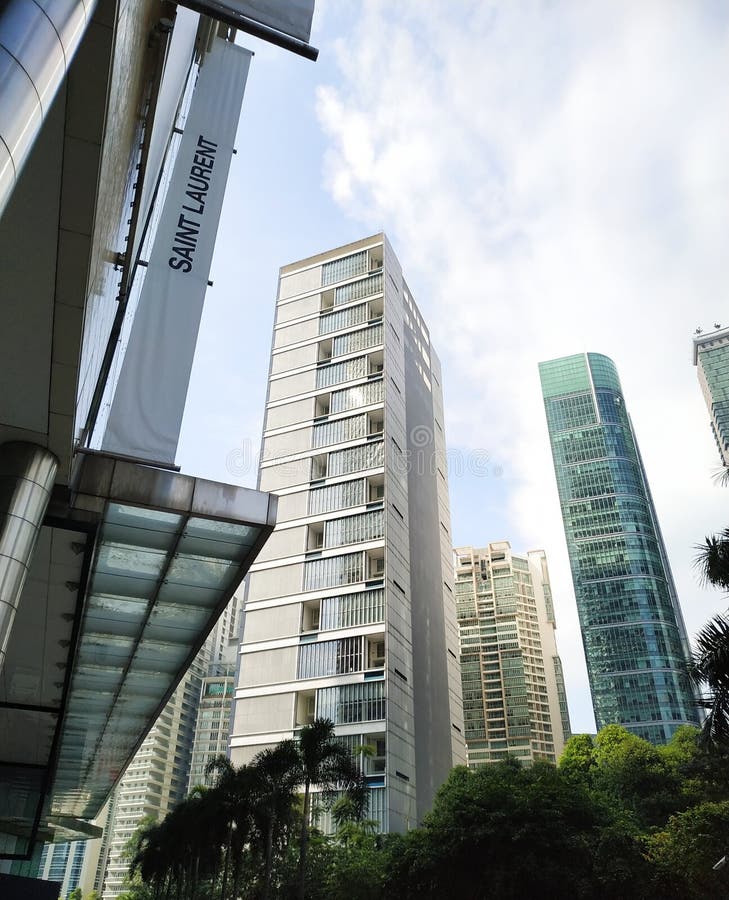 Klcc Area with High Building and Unique Editorial Stock Photo - Image ...