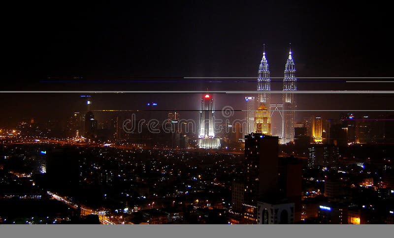 KLCC 2004, Night View stock photo. Image of landmark - 171778264