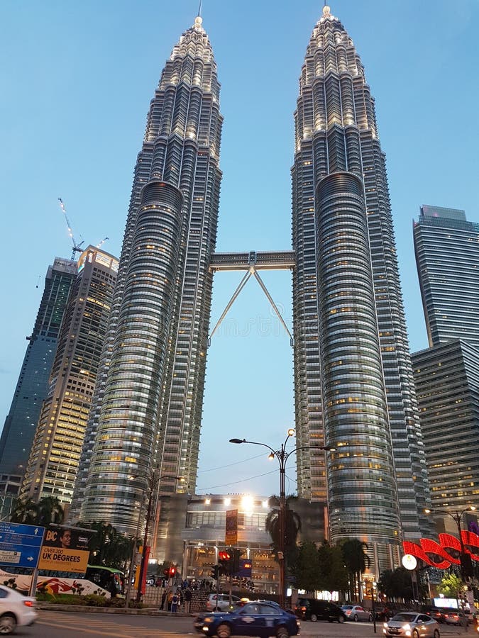 KLCC Twin Tower and KL Tower the Building Icons of Kuala Lumpur ...
