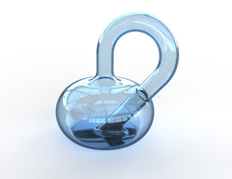 Klein bottle stock illustration. Illustration of bottle - 28697196
