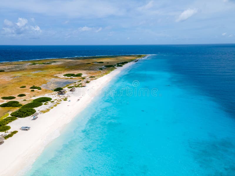 Klein Curacao Island with Tropical Beach at the Caribbean Island of ...