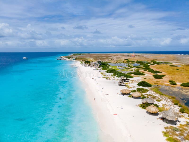 Klein Curacao Island with Tropical Beach at the Caribbean Island of ...
