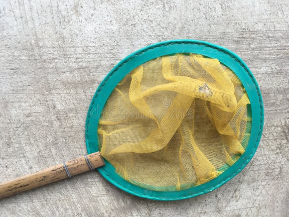 Klein visnet stock foto. Image of vangst, hulpmiddel - 104178444