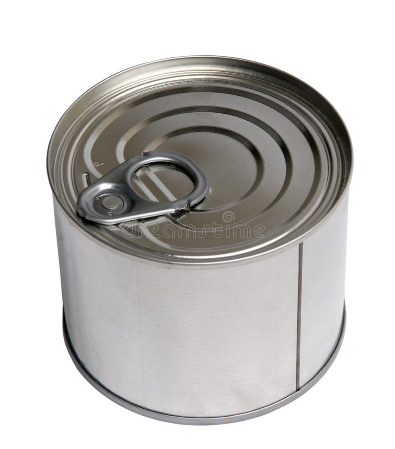 Kleine Dose stockbild. Bild von getrennt, glatt, zylinder - 3183779