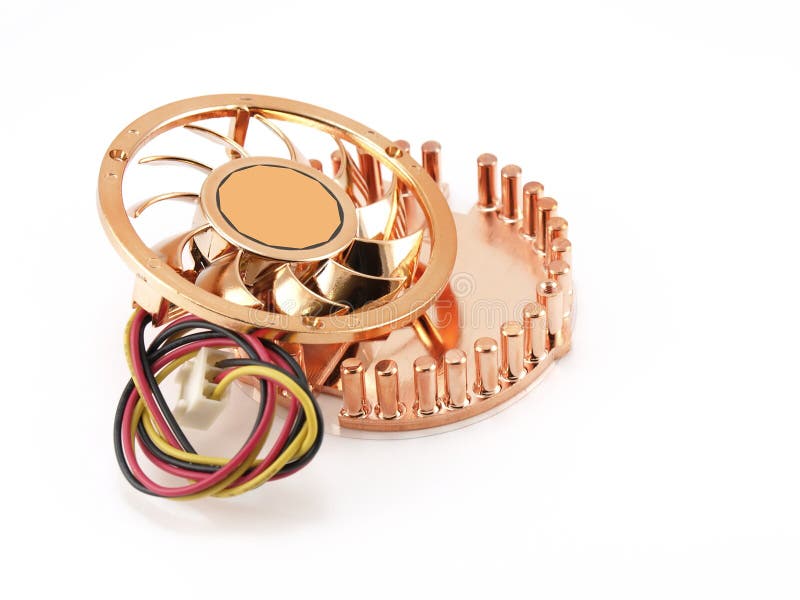 Kleine Ventilator Voor Microprocessor Stock Foto - Image of ventilator ...