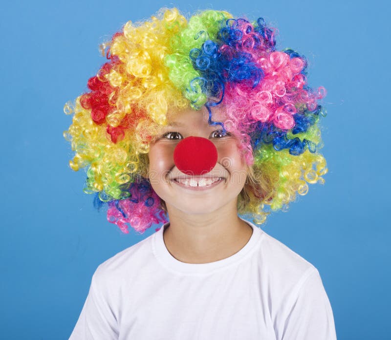 Kleiner Clown stockbild. Bild von entzückend, schön, zicklein - 36612725