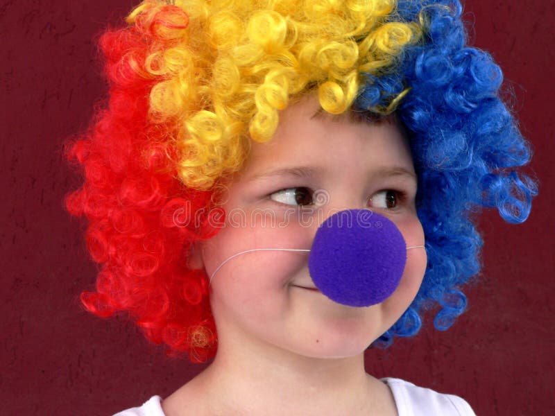 Kleiner Clown stockfoto. Bild von leute, freundlicher - 5518414