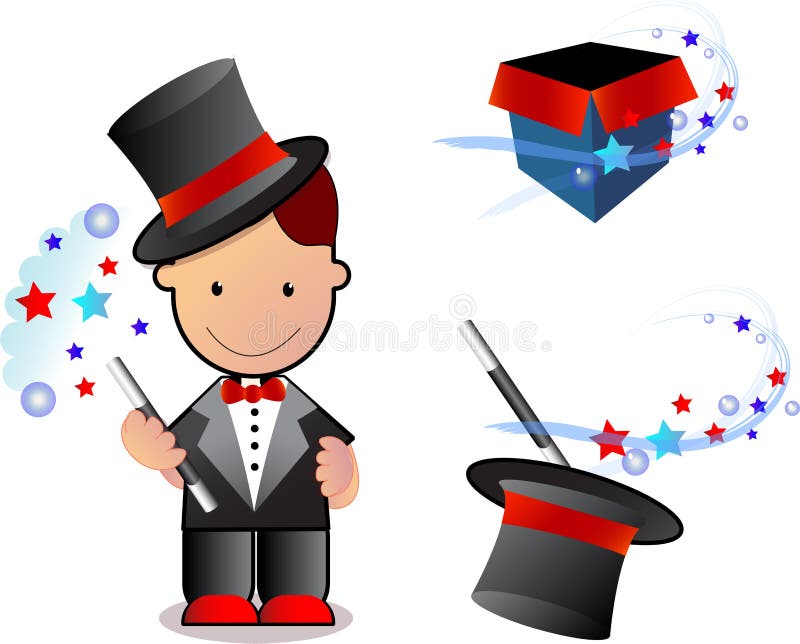 Magiermischercharakter Stock Illustrationen, Vektoren, & Kliparts ...