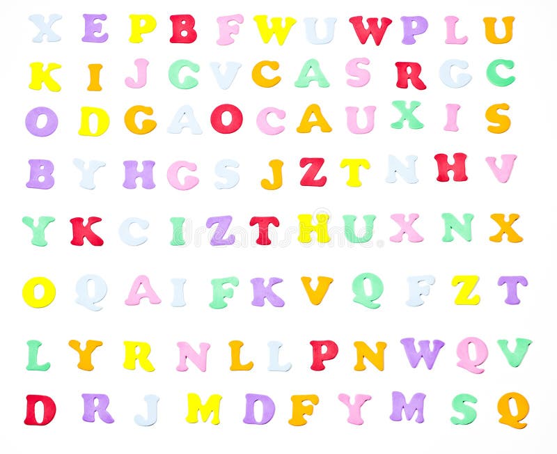 Kleines Alphabet stockfoto. Bild von schreiben, reihe - 16392794