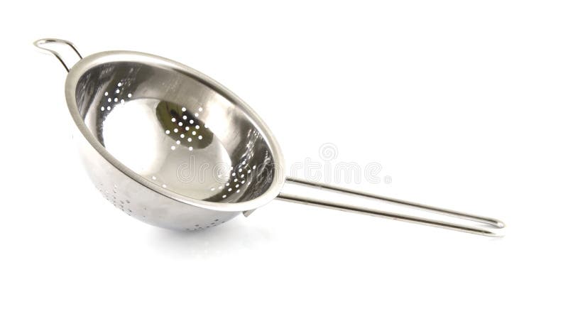 Kleines Sieb stockbild. Bild von ineinandergreifen, koch - 21558673