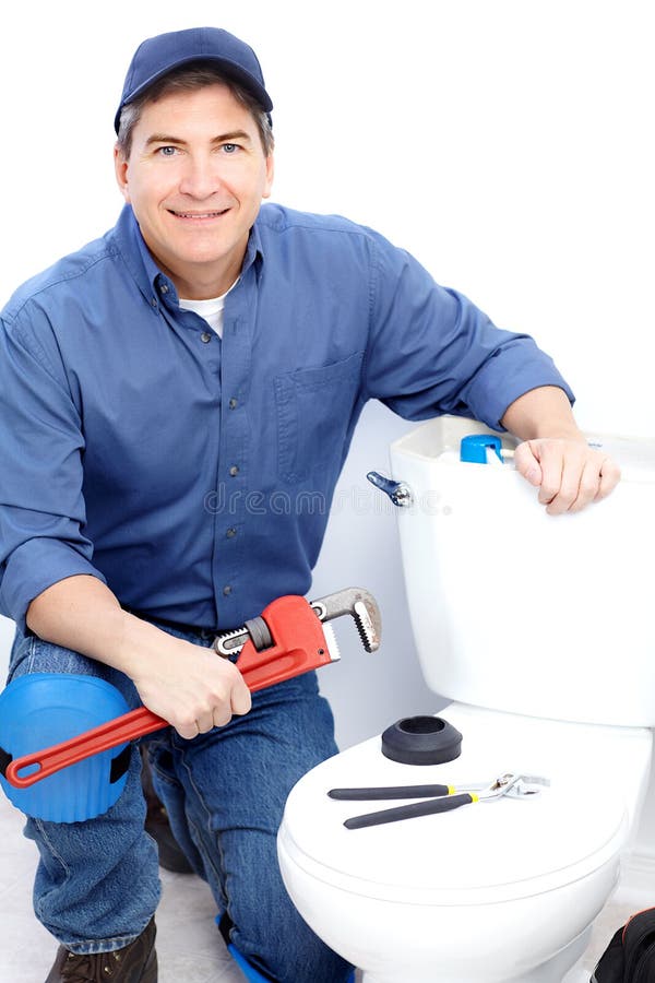 Klempner stockbild. Bild von person, toilette, aufgabe - 17104231