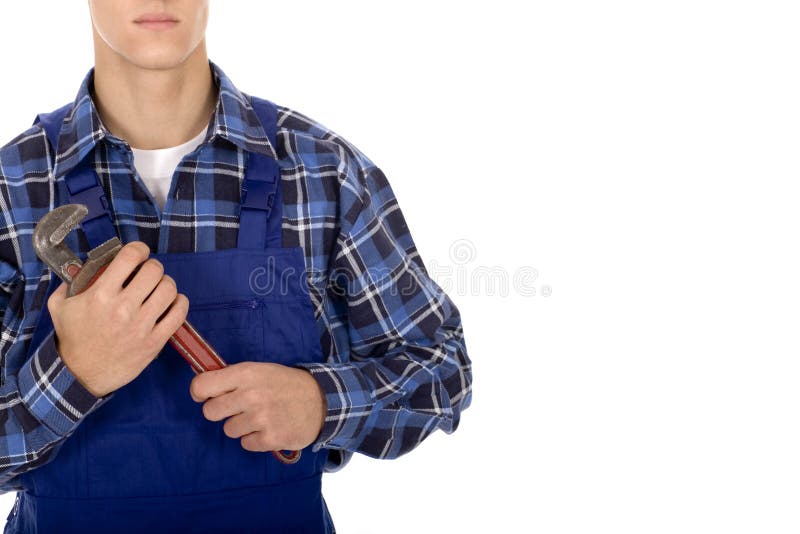 Klempner stockfoto. Bild von gesamte, reparatur, hygiene - 6699490