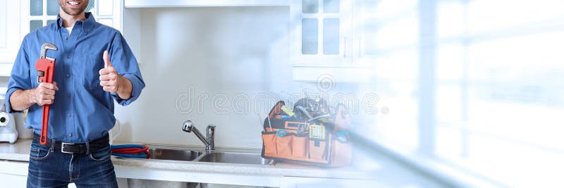 Klempner stockfoto. Bild von klempnerarbeit, leute, fachmann - 80689076