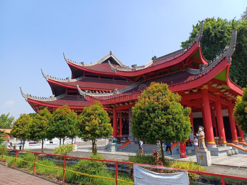 The Chinese Shrine in Semarang, Indonesia Stock Image - Image of ...