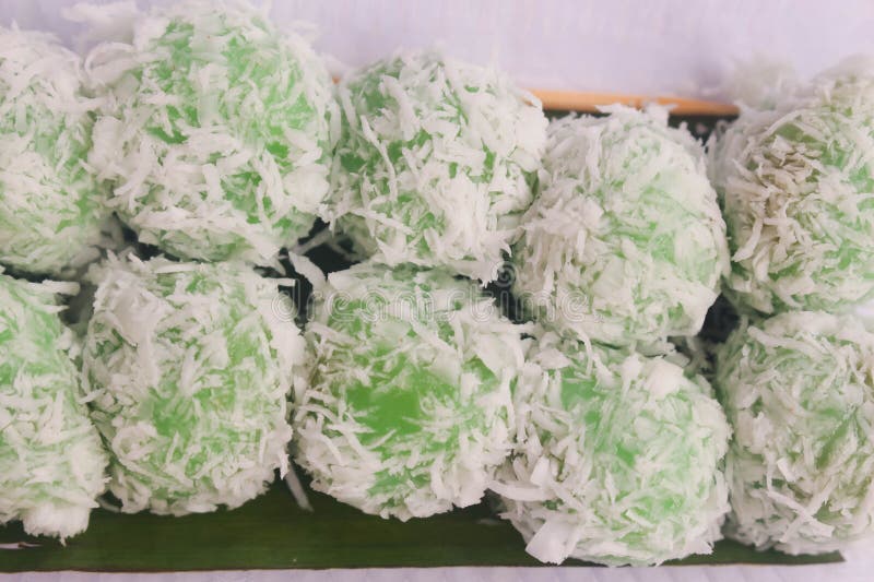 Klepon 2 stock image. Image of cookery, grated, sugar - 331163749