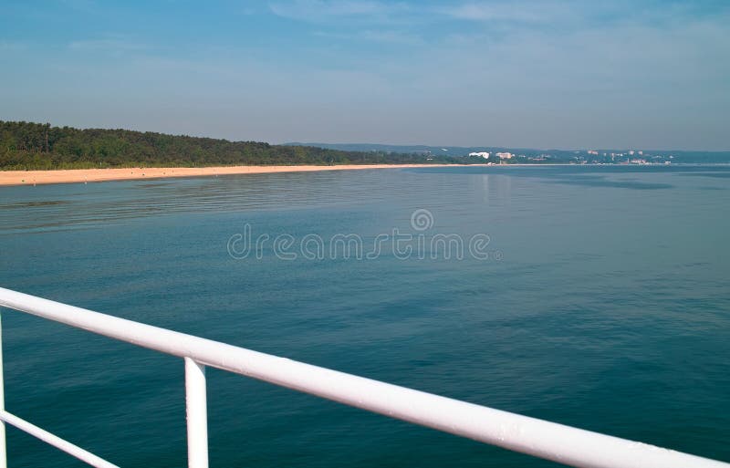 Kleuren van het strand. stock foto. Image of landschap - 26947588