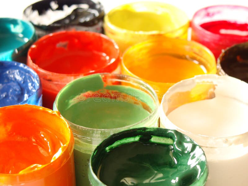 Kleuren van verven stock foto. Image of verandering, decoratief - 9023238