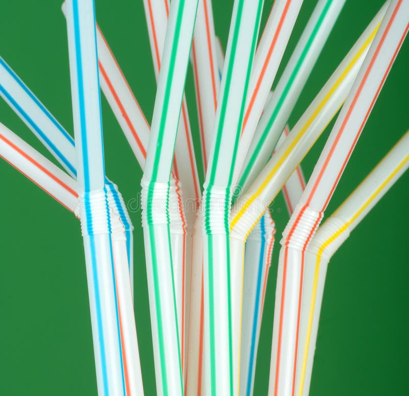 Kleurrijk het drinken stro stock foto. Image of stro, groep - 7782898