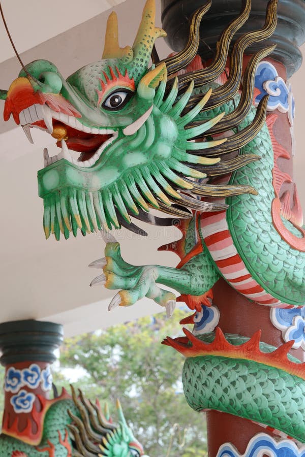 Chinese Dragon King stock foto. Image of geloof, uitziend - 167417790
